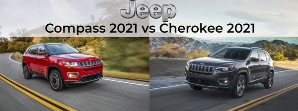 Jeep Compass 2021 vs Jeep Cherokee 2021 | Ste-Foy Chrysler